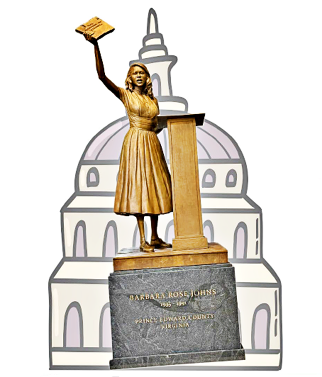 Board Members Attend Barbara Rose Johns Statue Dedication in Capitol ...